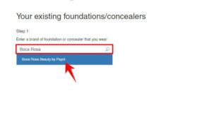 Descubra a cor da sua base com o site Findation