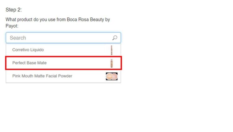 Descubra a cor da sua base com o site Findation