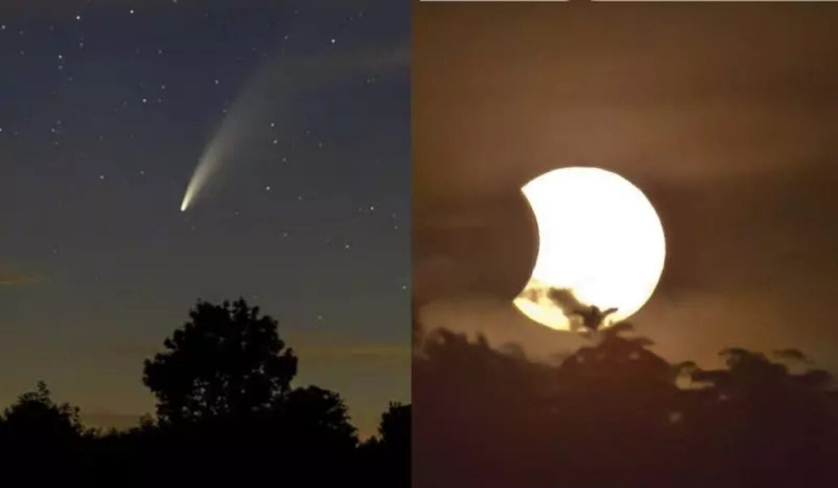 Cometa do século e eclipse parcial da lua, saiba as datas